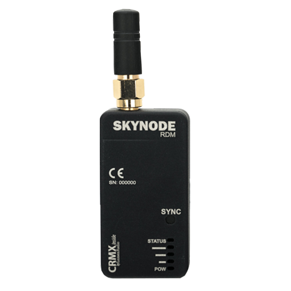 Cinelex SKYNODE-RDM USB-Powered Wireless DMX-RDM Receiver with 5-Pin X ...
