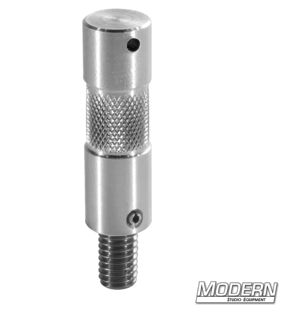 Modern Studio 2" Aluminum Baby Pin with 3/8" Male Thread — Lorne Lapham ...