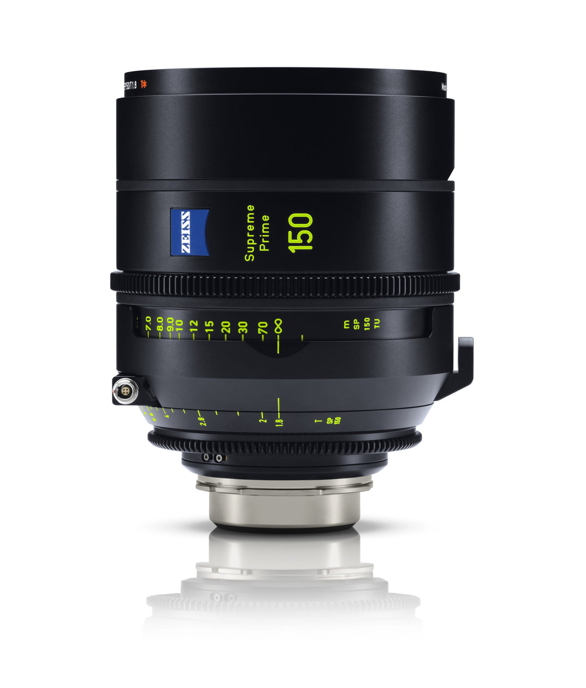 Zeiss Supreme Prime 150/T1.8 PL Feet — Lorne Lapham Sales and Rentals